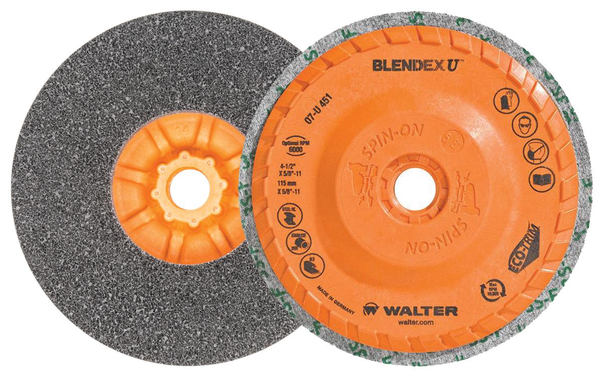 Walter Blendex U Cup Metal Blending and Polishing Disc ...