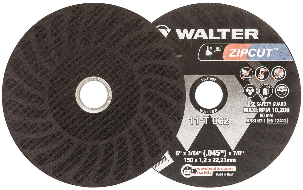 Walter Cut Off Wheels are High Quality Professional Grade ...