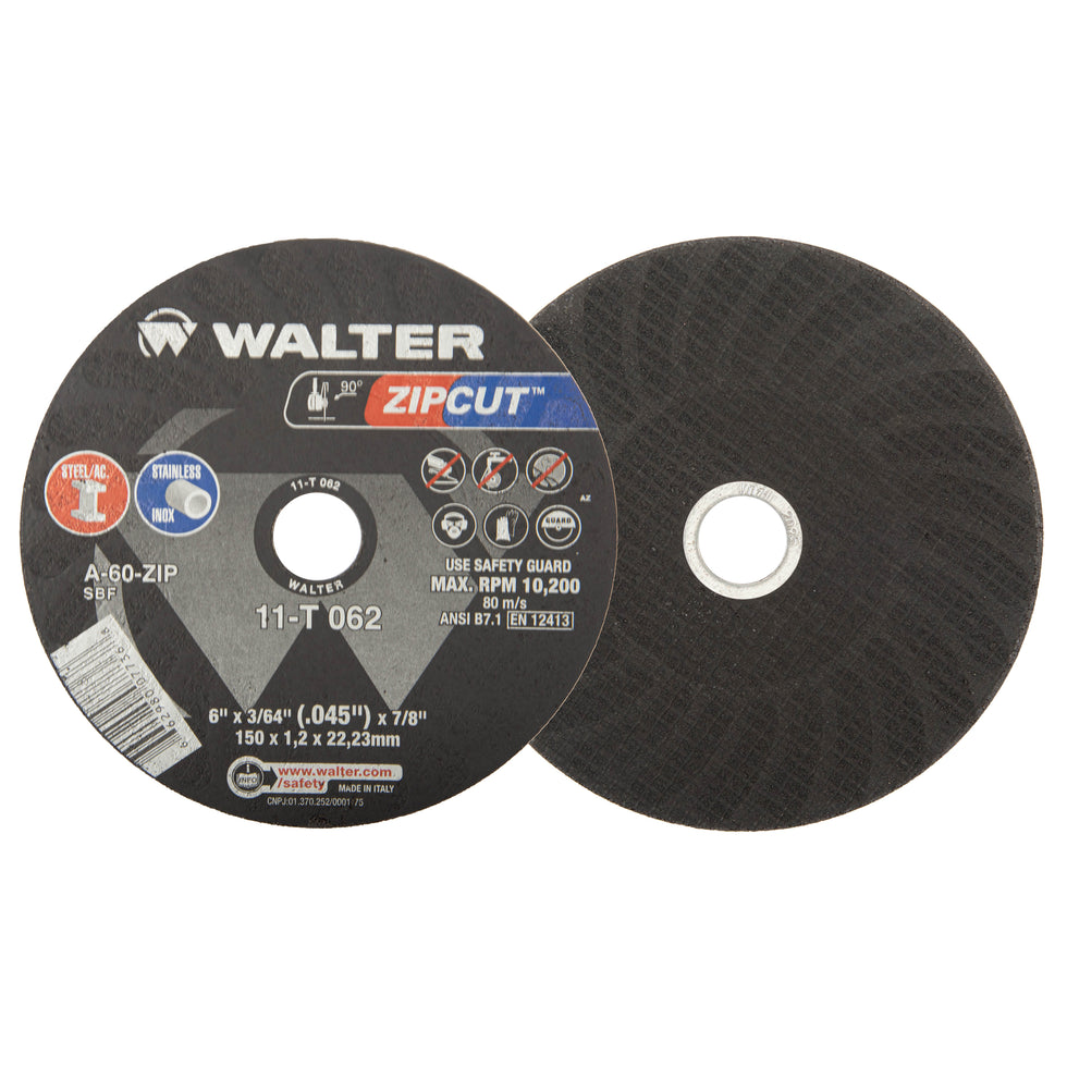 Walter Cut Off Wheels are High Quality Professional Grade ...