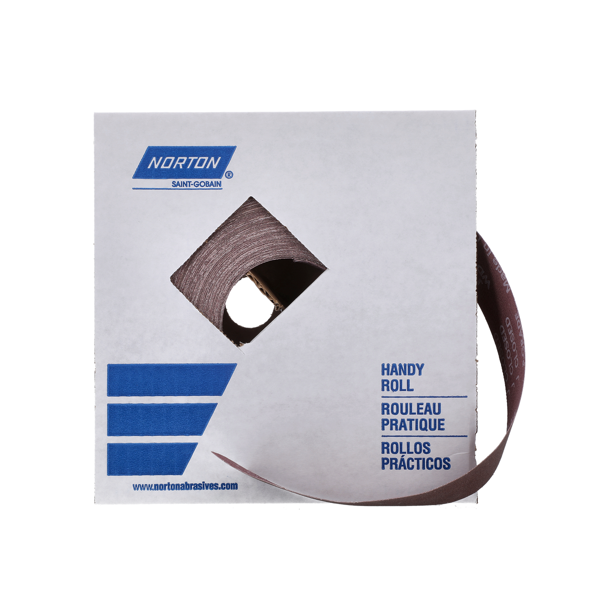 Norton 2 In. x 50 Yd. Metalite Cloth Roll P240 Grit K225 AO 1 Count 66 ...