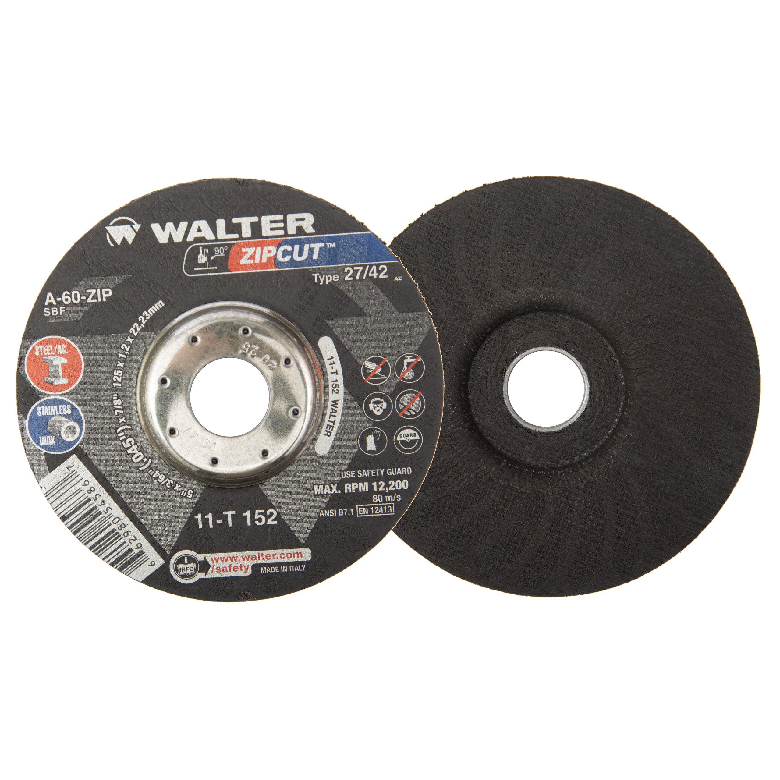 Walter Cut Off Wheels are High Quality Professional Grade ...