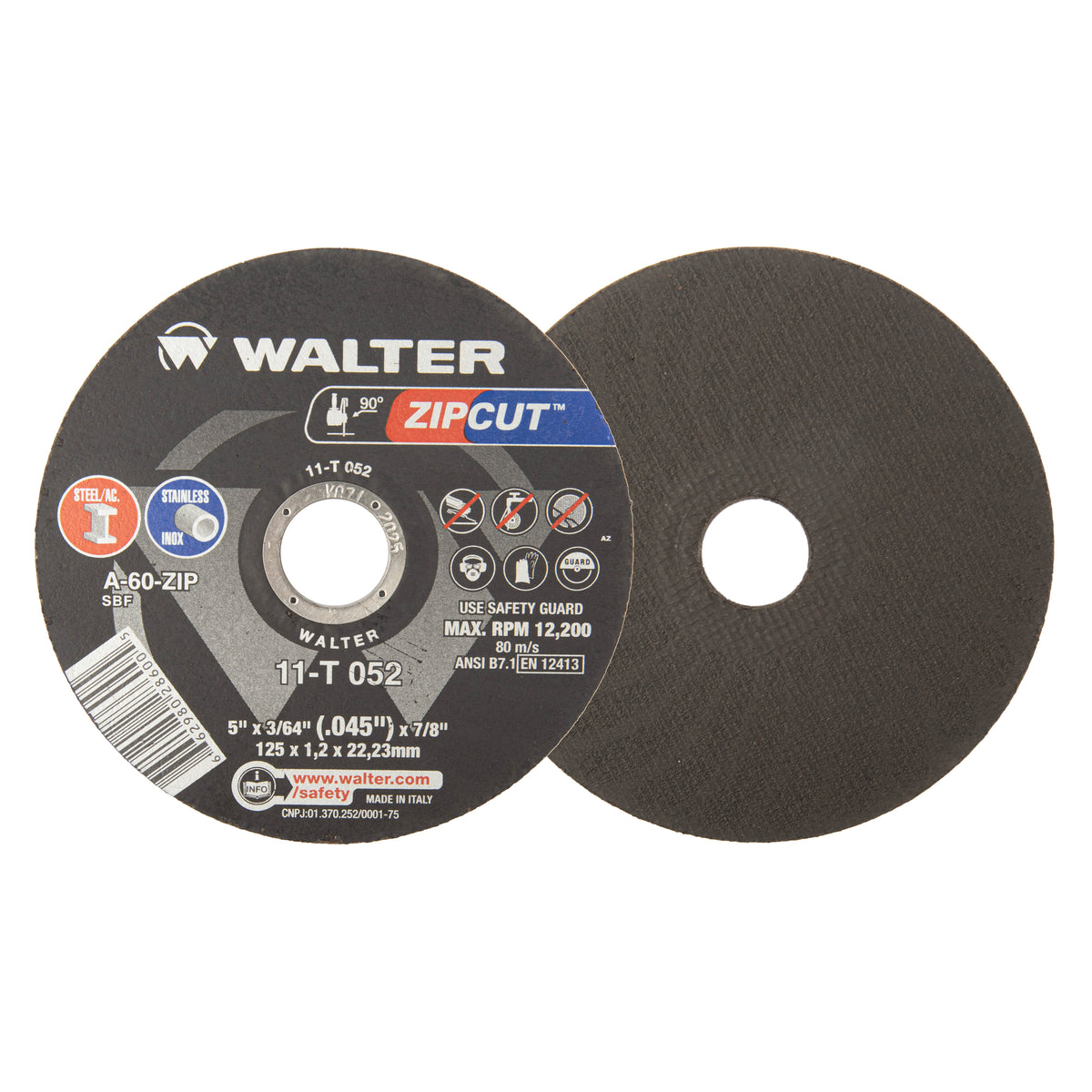 Walter Cut Off Wheels are High Quality Professional Grade ...