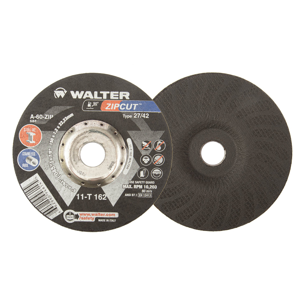 Walter Cut Off Wheels are High Quality Professional Grade ...