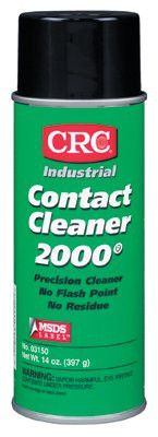 CRC 03150 Contact Cleaner 2000 Precision Cleaners, 13 oz Aerosol Can ...