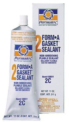 Permatex 80011 Form-A-Gasket Sealants, No 1, 11 oz Tube, Black (12 Tub ...