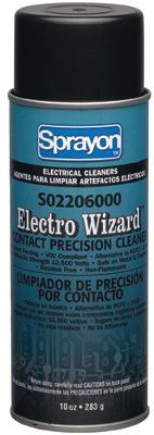 Sprayon S02206000 Electro Wizard Contact Precision Cleaners, 10 oz Aer ...