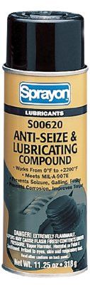 Sprayon S00620000 Anti-Seize & Lubricants, 11 1/4 oz Aerosol Can ...