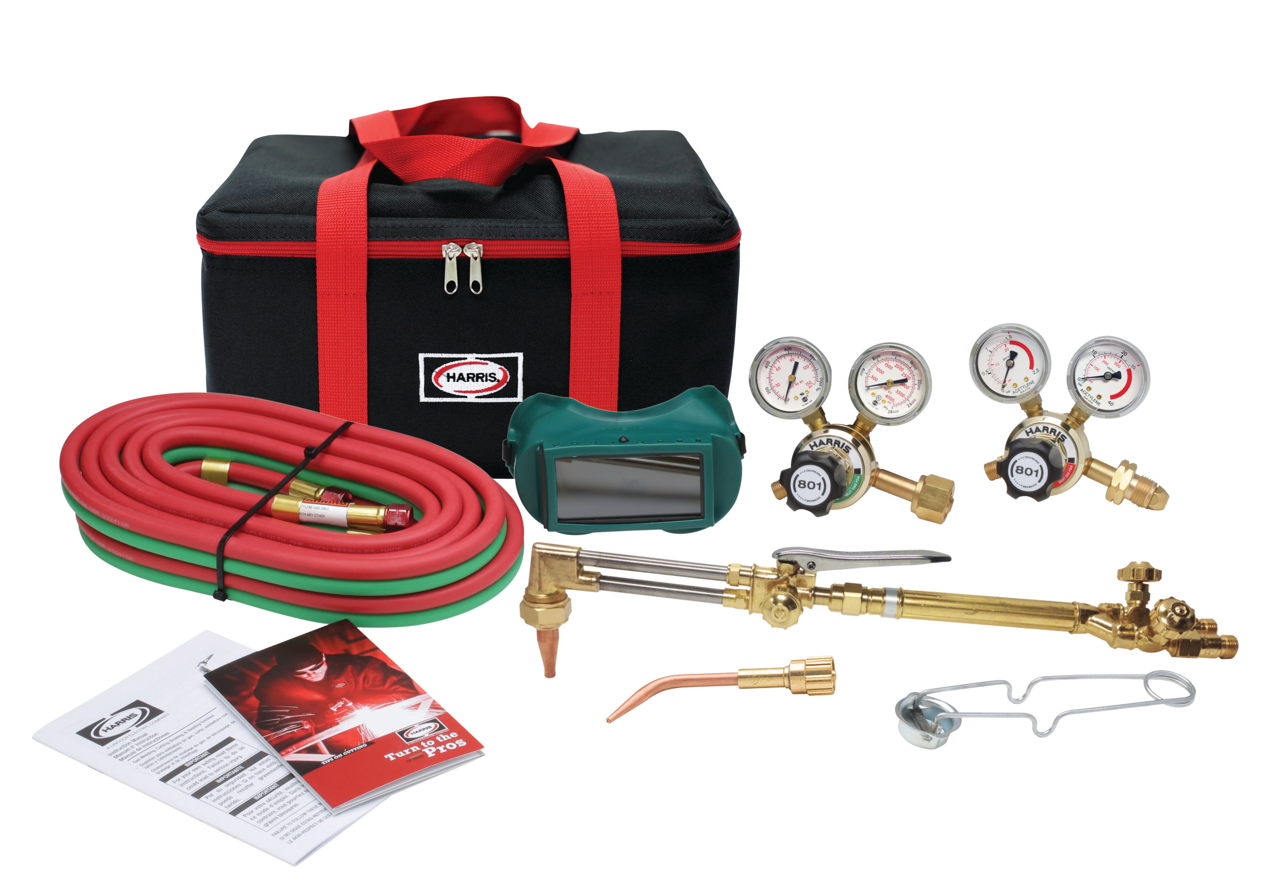 Harris VH10C801-300 DLX Ironworker® V-Series Medium Duty Acetylene ...