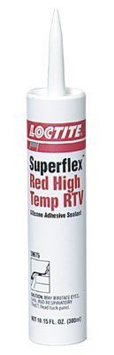 Loctite 198817 Superflex Red High Temp RTV, Silicone Adhesive Sealants ...