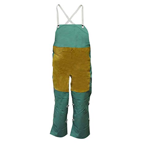 Tillman 6348FDLP 24' X 48' Split Leg FD Apron with Leather Patch (1 Ap ...