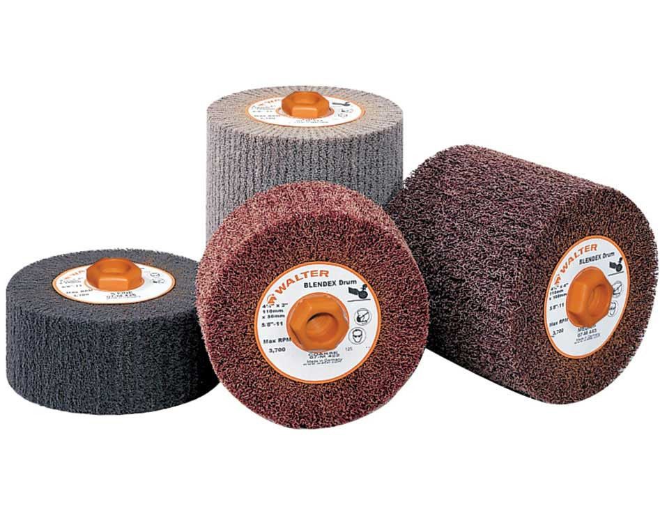 Walter 07M424 4.5" x 2" Fine Surface Conditioning Blendex™ Drum ...