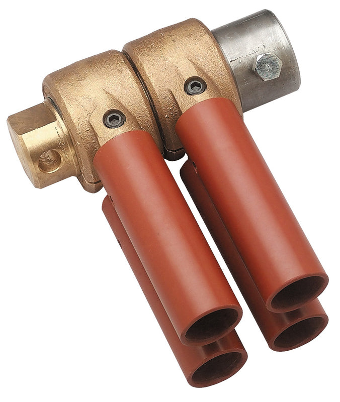 Tweco RG-440 1500A Roto-Ground Rotary (4 - 4/0, 2 Heads) Ground Clamp ...