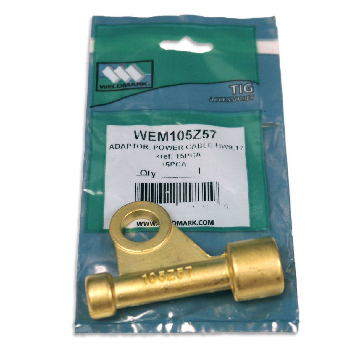 Weldmark 105Z57 TIG Torch Adapter Power Cable – weldingoutfitter.com