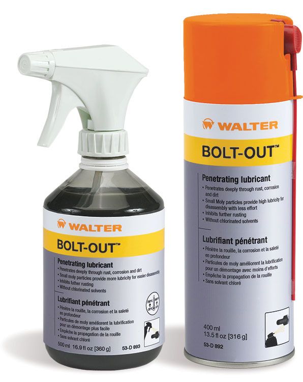 Walter 53D893 BOLT-OUT Liquid Sprayer: 16.9 fl. oz. – weldingoutfitter.com