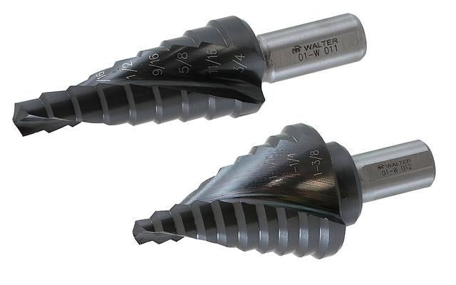 Walter 01W029 1/4" - 1" Spiral Multi-Step™ Drill Bit (1 Drill Bit ...